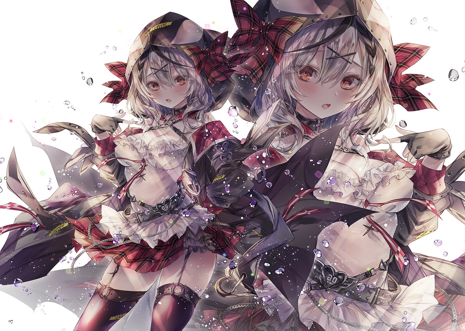 kobayashi yuukou hololive sakamata chloe no bra stockings thighhighs | #1050360 | yande.re